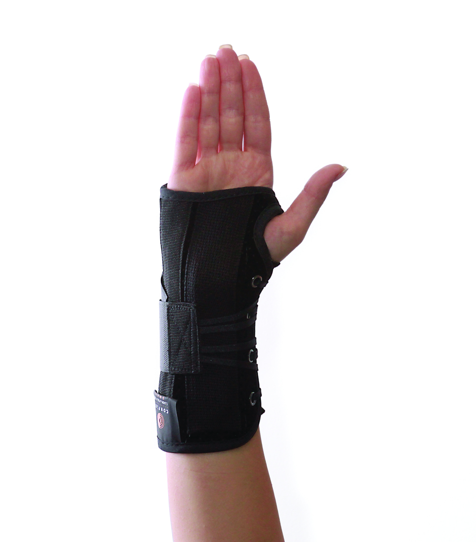 Corflex Suede Wrist Lacer Splint - C. Turner Medical
